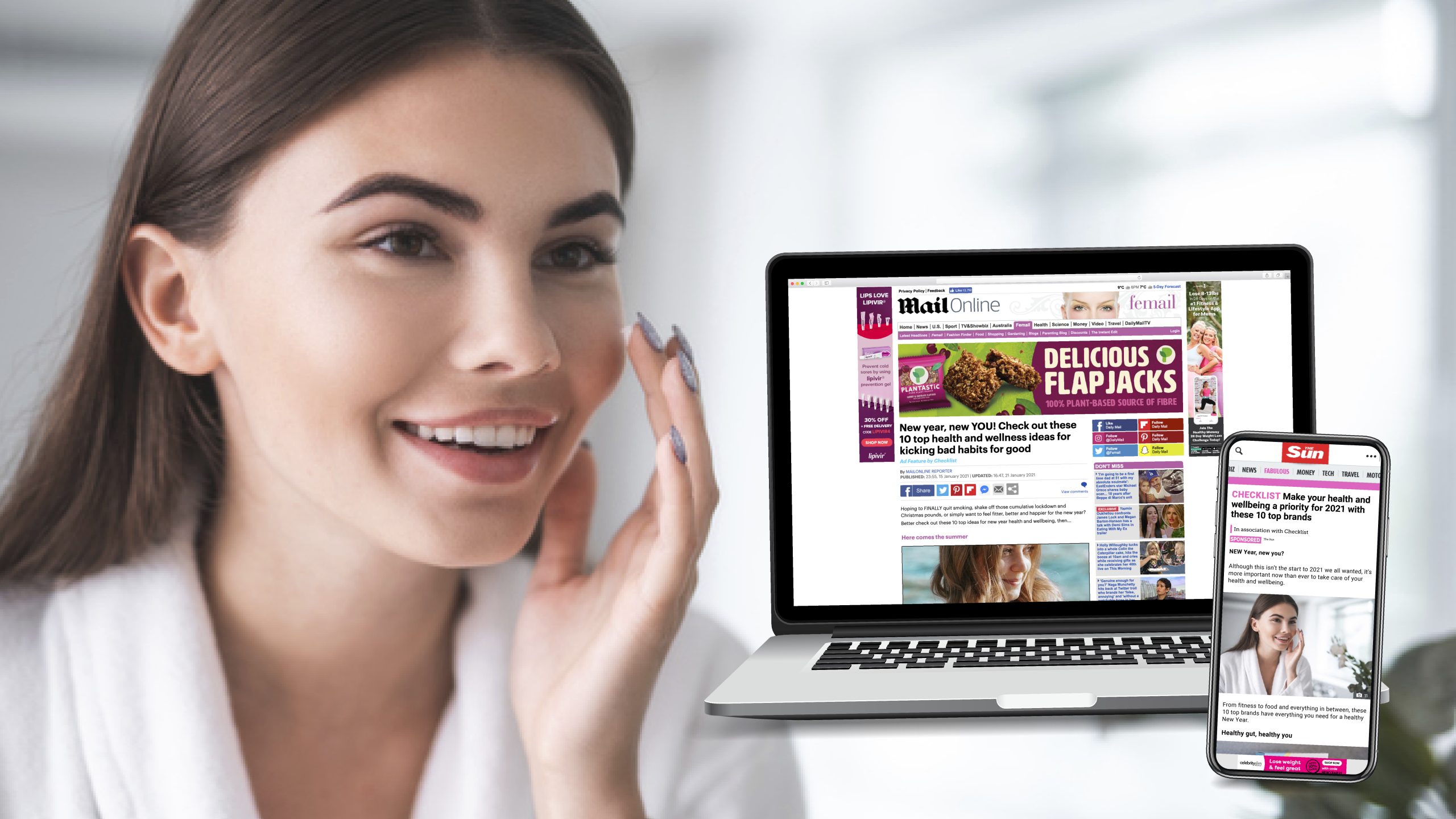 HEALTH & WELLBEING INSPIRATION IN THE MAILONLINE & THE SUN ONLINE ...